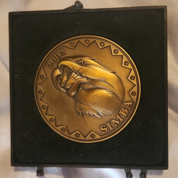 Disney | Art | Simba 203 The Lion King Collectors Coin | Poshmark